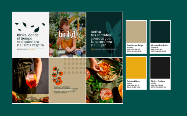 Diseño de identidad para restaurantes: El caso de BIRIKA